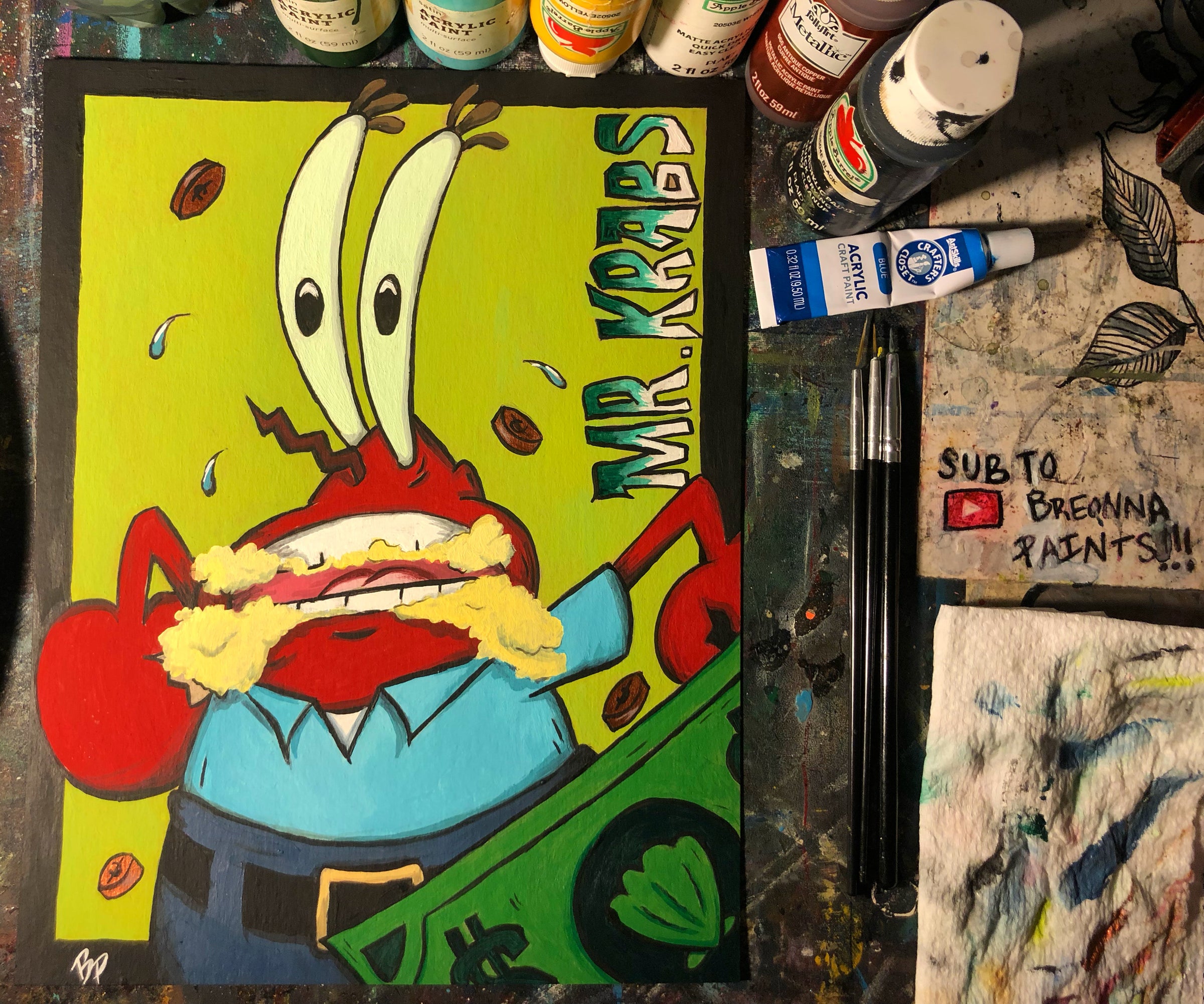 spongebob hungry customer